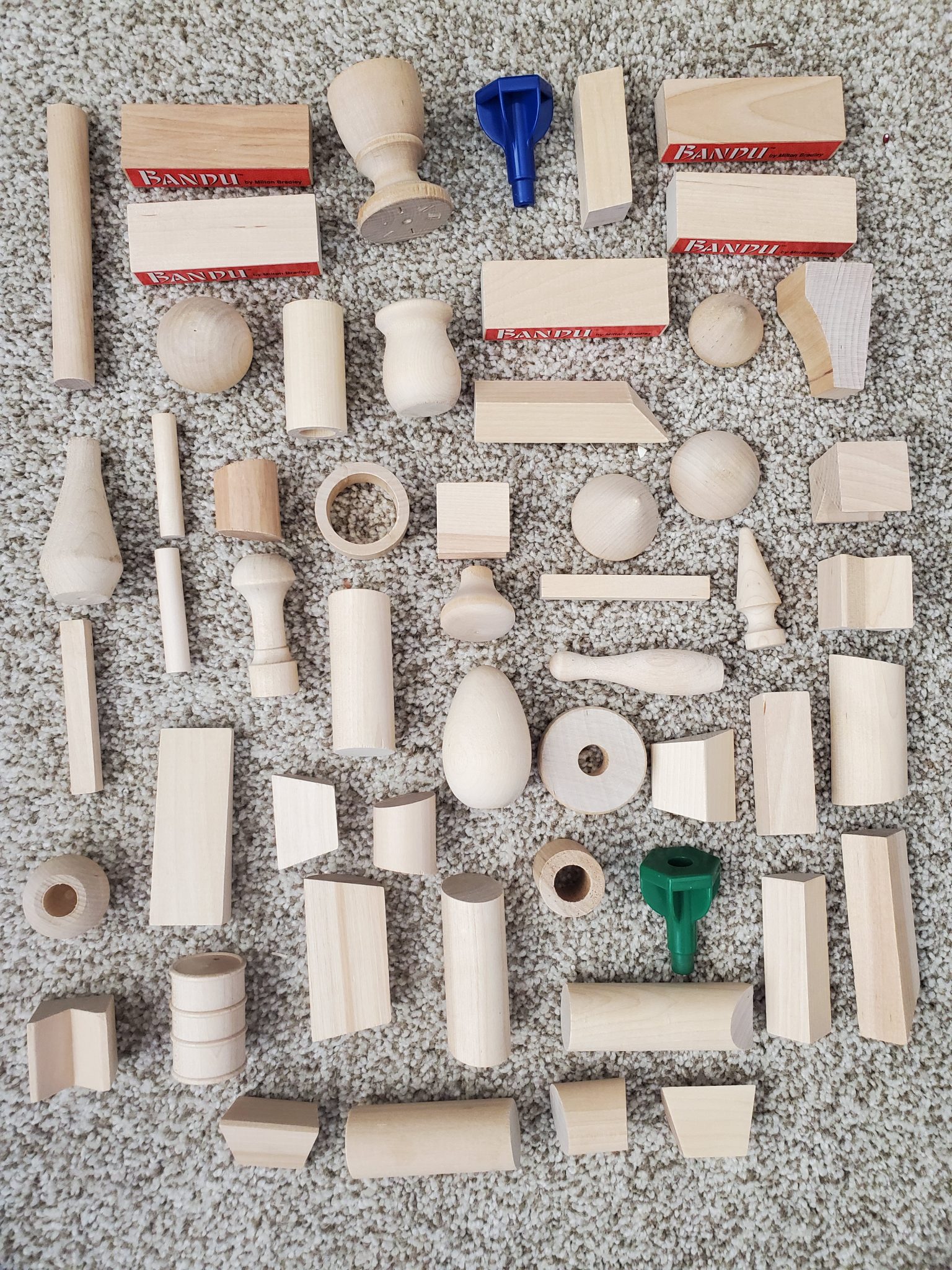 Wooden Assorted Blocks 50+ Pieces – Denver Blocks