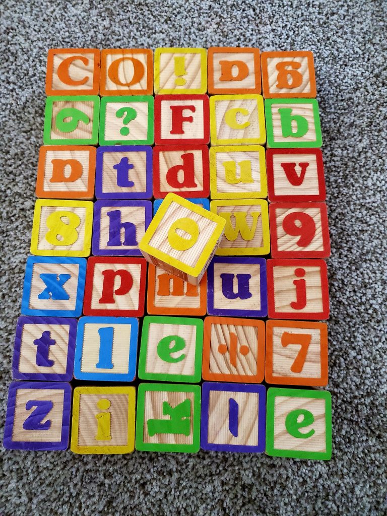 Learning Number, Letters & Picture Assortment – Denver Blocks