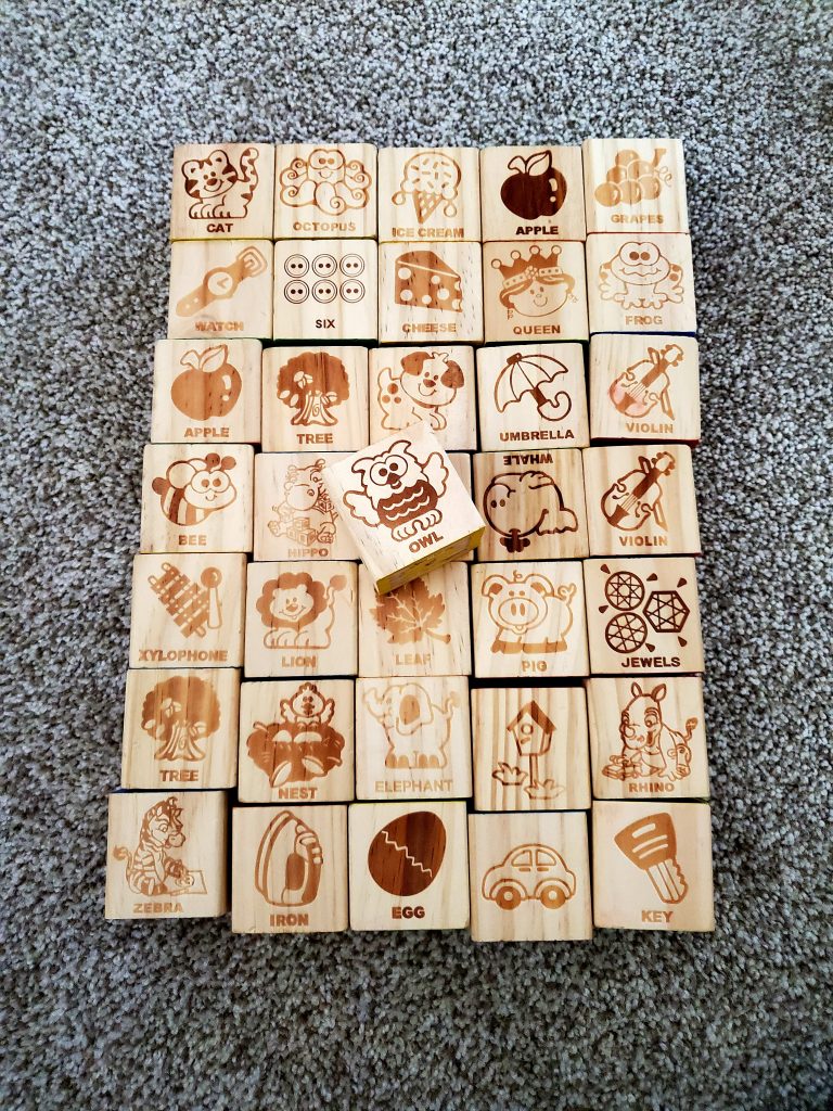 Wooden Block Learning Assortment – Denver Blocks